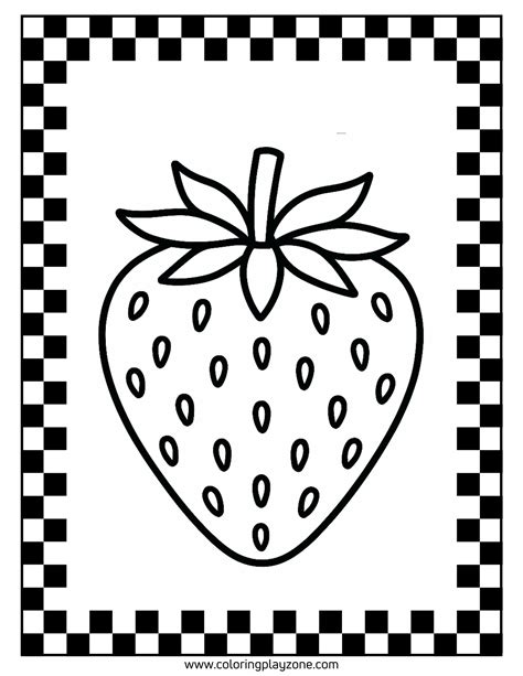 72 Free Printable Strawberry Coloring Pages For All Ages
