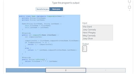 Solved Type The Program S Output Chegg