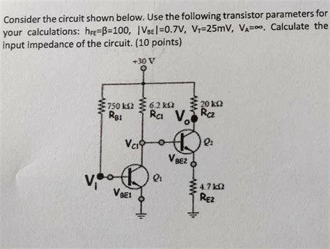 solved consider the circuit shown below use the following