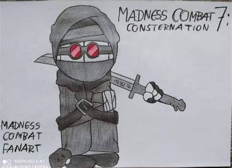 Madness Combat 7 Consternation Hank Fanart By Djmarrin02 On Deviantart