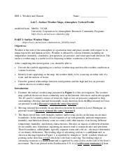 Lab Surface Weather Maps Atmos Vertical Profile Pdf ERS Weather And Climate Name Lab