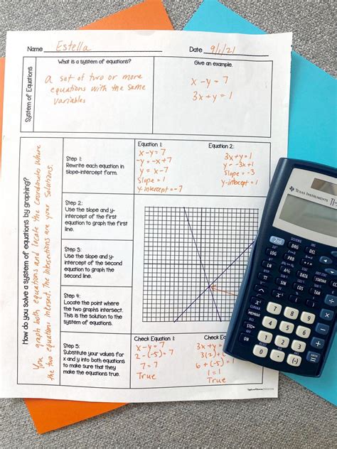 Guided Notes In High School Math A How To Guide Math Guided Notes