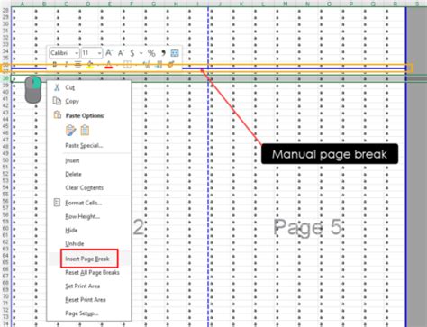 8 Ways To Insert Page Break In Microsoft Excel How To Excel