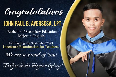 Layout For Passing Licensure Examination For Teachers Behance