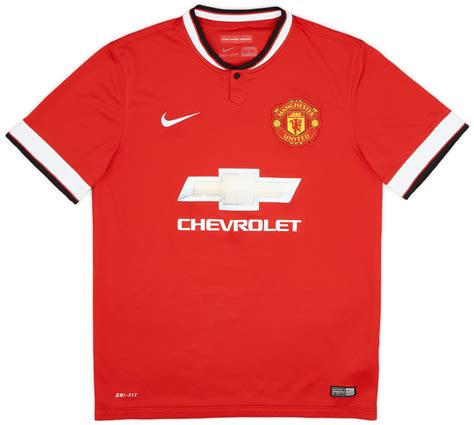 2014 15 Manchester United Home Shirt 5 10 M
