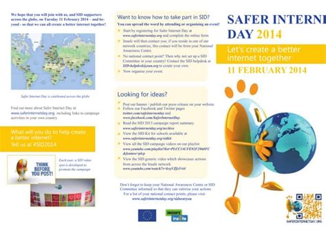 Sid Leaflet Pptx Social Networking Internet