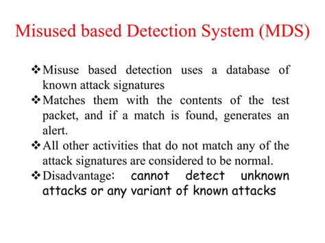 Understanding Intrusion Detection And Prevention Systems 1 Pptx