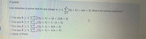 solved use induction to prove that for any integer