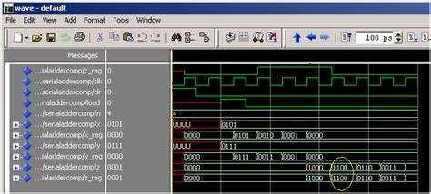 Clock Vhdl Serial Adder Test Bench Return Uuuu Electrical