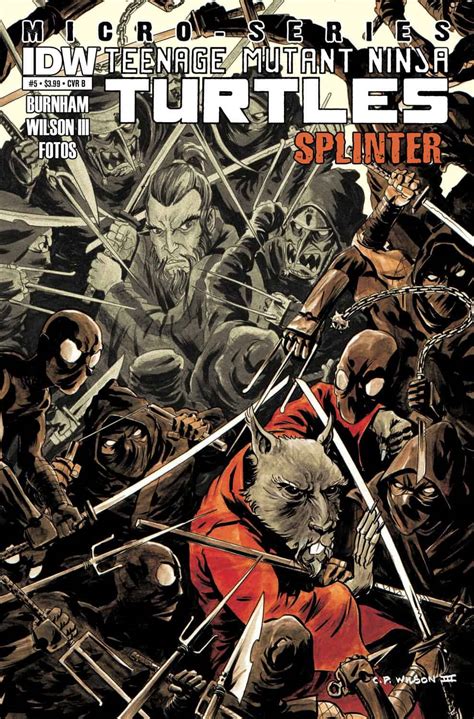 Tmnt Micro Series 05 Splinter Idw Tmnt A Collection