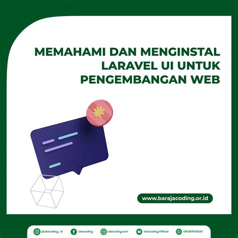 Udabelajar Memahami Dan Menginstal Laravel Ui Untuk Pengembangan Web Udacoding