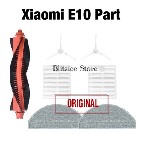 Promo Original Mijia Mi E10 E12 3c Side Main Roller Brush Hepa Filter