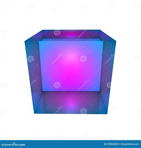 Hexahedron Magic Crystal A Symbol Of Earth Platonic Body Of