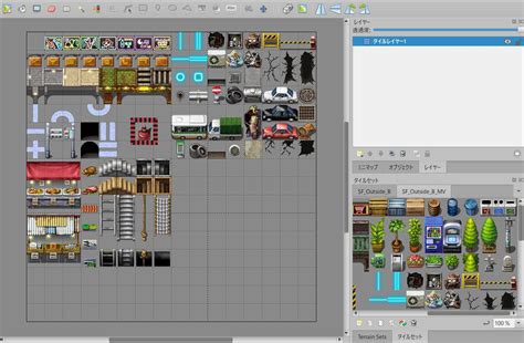 【tiled map editor】これは便利！タイルセットの編集がかんたんにできるソフト ゆずゆろぐ。