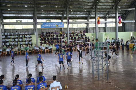 ကာကွယ်ရေးဦးစီးချုပ် လေ တံခွန်စိုက်ဒိုင်း ဘော်လီဘောပြိုင်ပွဲ ဖွင့်ပွဲပြုလုပ် Myawady Webportal