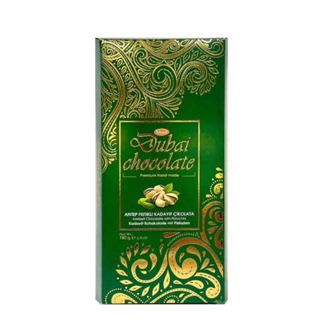 Дубайски Шоколад с Шамфъстък и Кадаиф 180гр Антеп Баклава София