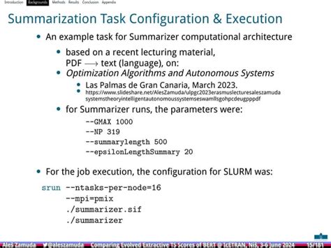 Comparing Evolved Extractive Text Summary Scores Of Bidirectional Encoder Representations From