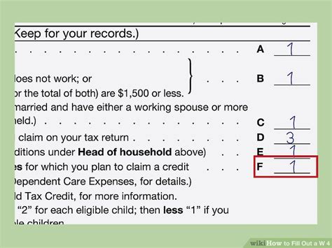 How To Fill Out A W‐4 With Pictures Wikihow