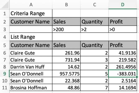 How To Filter More Than Criteria In Excel