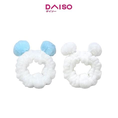 Jual Daiso Fluffy Hair Band Bear White Jakarta Selatan Daiso Japan Official Store