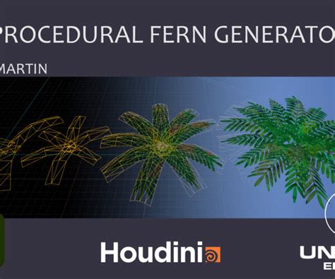 Artstation Procedural Fern Generator Tutorials