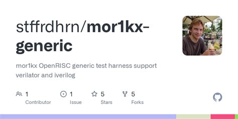 Github Stffrdhrnmor1kx Generic Mor1kx Openrisc Generic Test Harness Support Verilator And