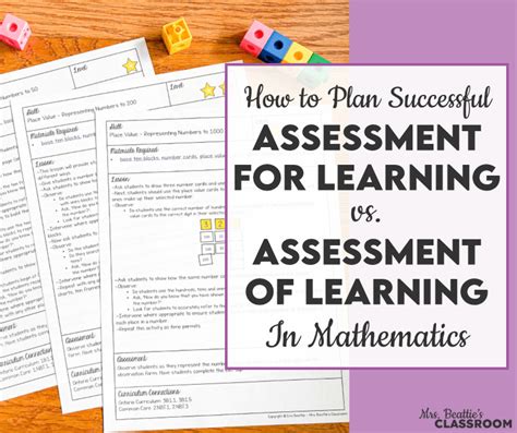 How To Plan Successful Assessment For Learning Vs Assessment Of