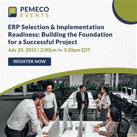 Erp Selection And Implementation Readiness Building The Foundation For A Successful Project