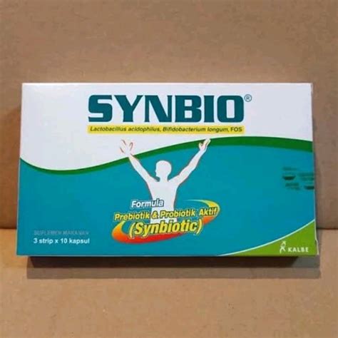 Jual Synbio Probiotik Box 30 Kapsul Shopee Indonesia