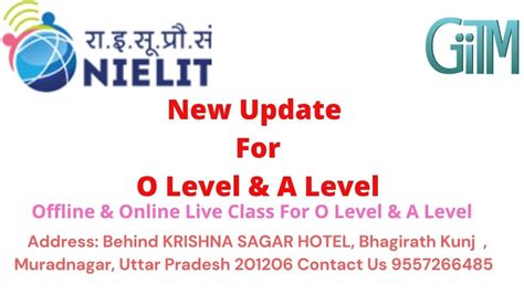 Date Extended Registration For Apply O Level And A Level Giitm Youtube