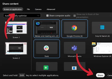 Webex How To Share Your Screen