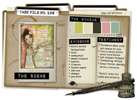 Layers Of Ink CSI Case File 108 Art