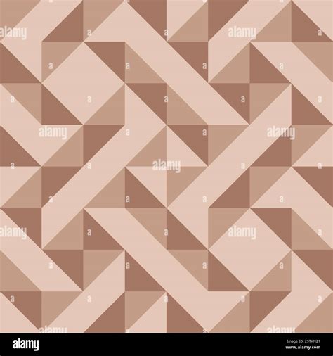 Abstract Geometric Background Geometry Shapes Seamless Repeating Vector Pattern Brown Colors