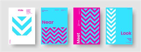 기하학적 책 표지 레이아웃입니다 크리에이티브 배경 템플릿 고립된 전단지 디자인 보고서 포스터 비즈니스 프레젠테이션 기치 팸플릿