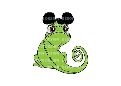 Retro Rapunzel Pascal Png Svg Retro Princesa Png Svg Pascal Png Svg