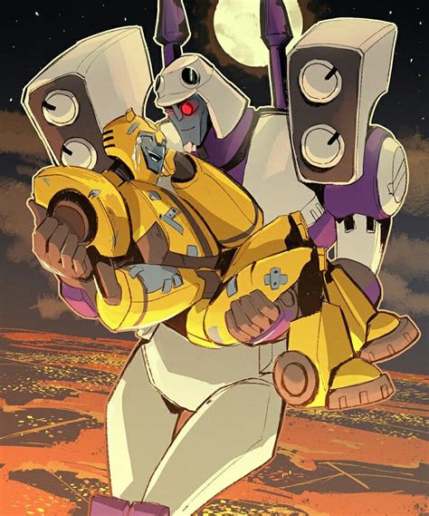 Blitzwing And Bumblebee Trasformer