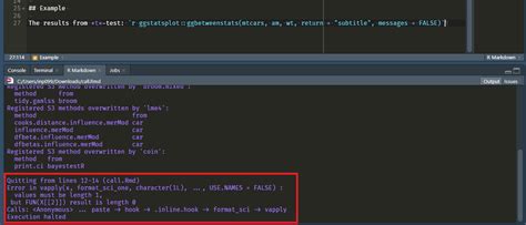 Expression Converting Call To Equation In R Markdown Stack Overflow