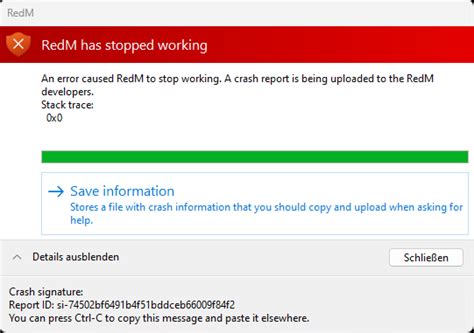 RedM Crashes Since RDR2 Update On Steam RedM Client Support Cfx Re Community