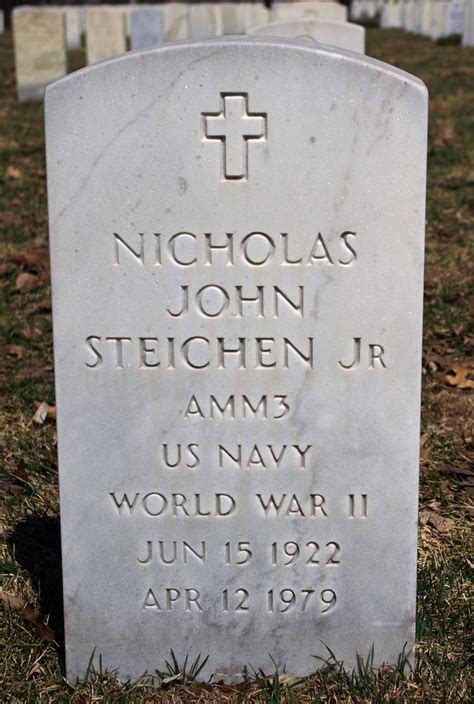 Nicholas John Steichen Jr 1922 1979 Find A Grave Memorial