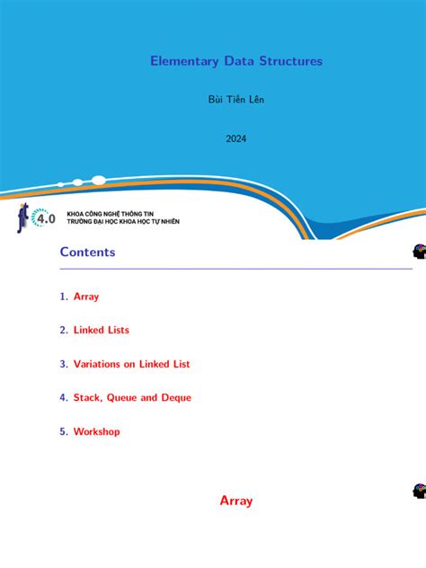 Lect04 Ds Elementary Data Structures Pdf Queue Abstract Data Type