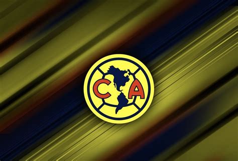 Download Wallpapers Club America 4k Logo Creative Art Yellow Blue