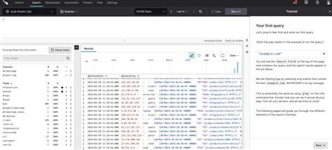 Using Demo Data Training Logscale Documentation