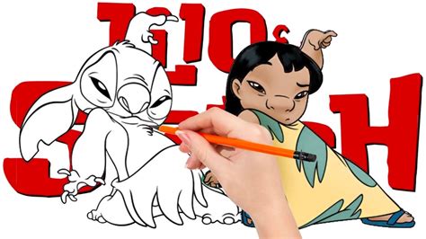 Lilo And Stitch Drawing Colored