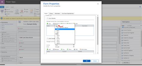 Trigger JavaScript During Tab Change Event In Dynamics CRM Crate