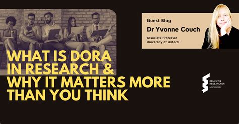 What Is Dora In Research And Why It Matters More Than You Think