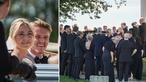 Helene Spilling Martin Ødegaard Martin Ødegaard Og Helene Spillings Bryllupsdetalj Vekker Oppsikt