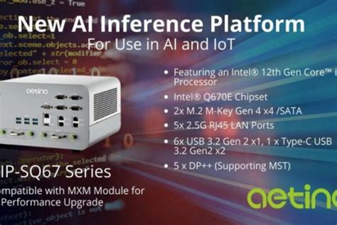 Ai Inference Platforms For Use In Ai Computer Vision