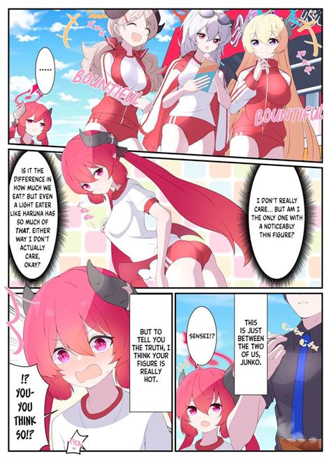 Pin Oleh D G Di Blue Archive Translations Animasi Gambar Animasi Kartun Kartun