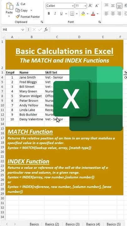 Unleash Your Excel Skills A Beginners Guide To Index And Match