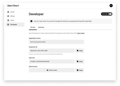 Uber Developers